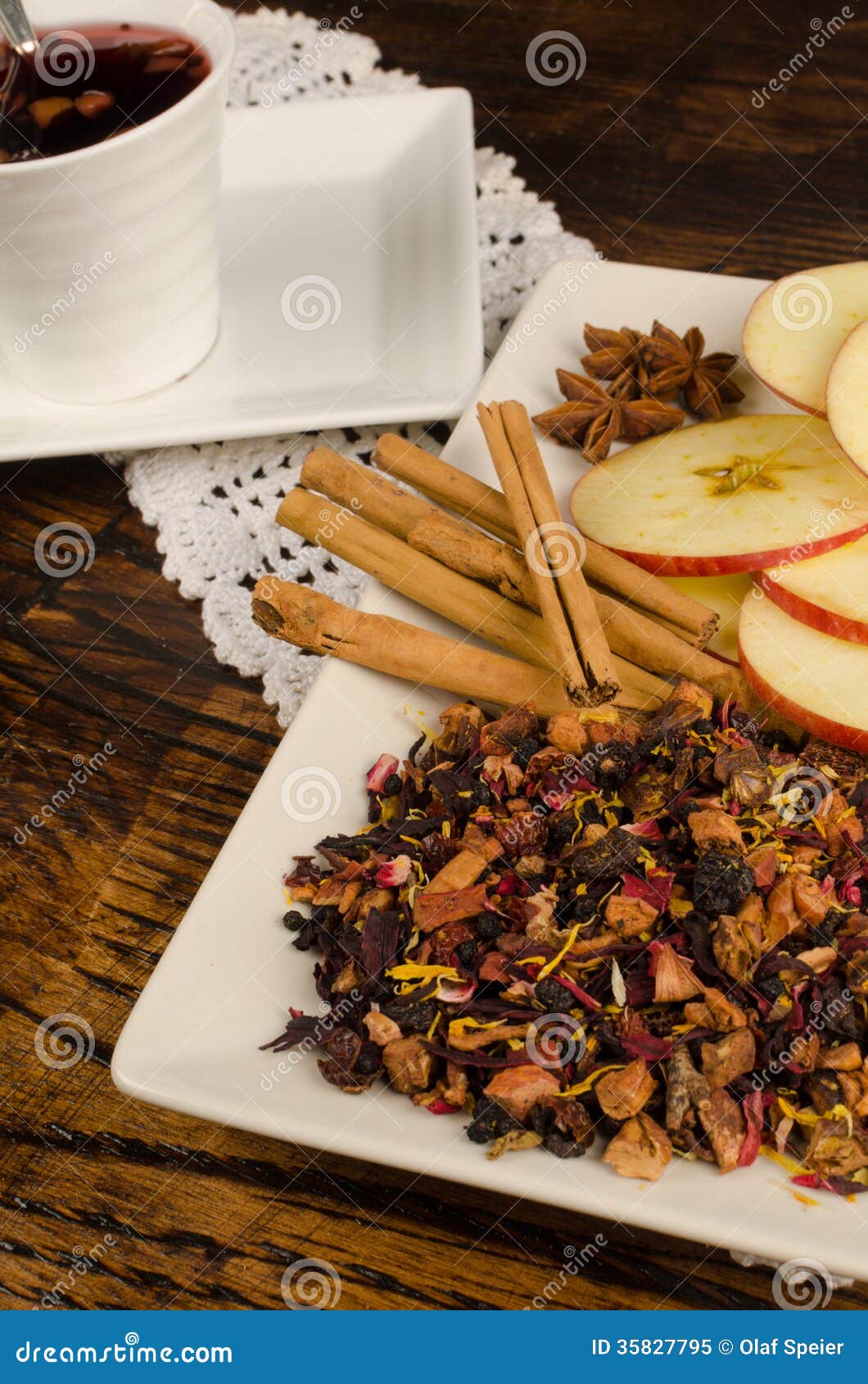 Aromatic tea stock image. Image of beverage, still, fruit - 35827795