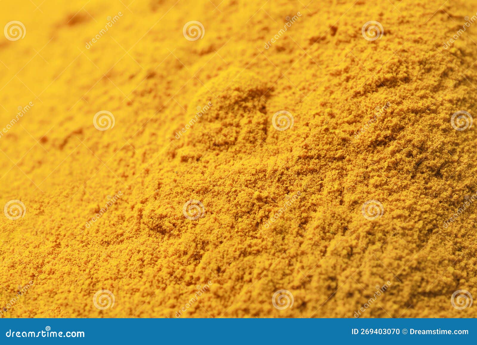 Aromatic Turmeric Powder on Table, Closeup View Stock Photo - Image of ...