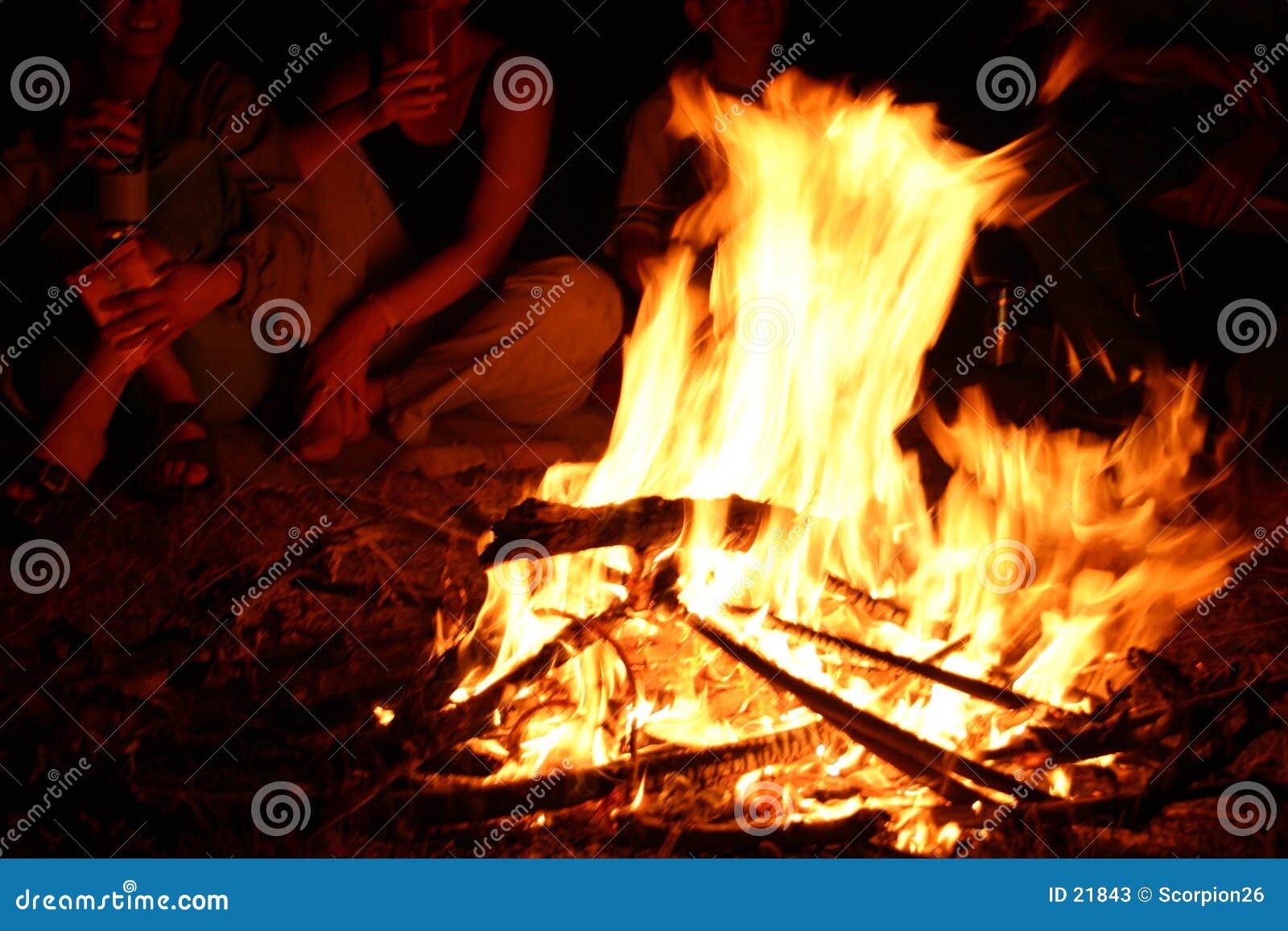 Around the campfire stock image. Image of activate, fire - 21843