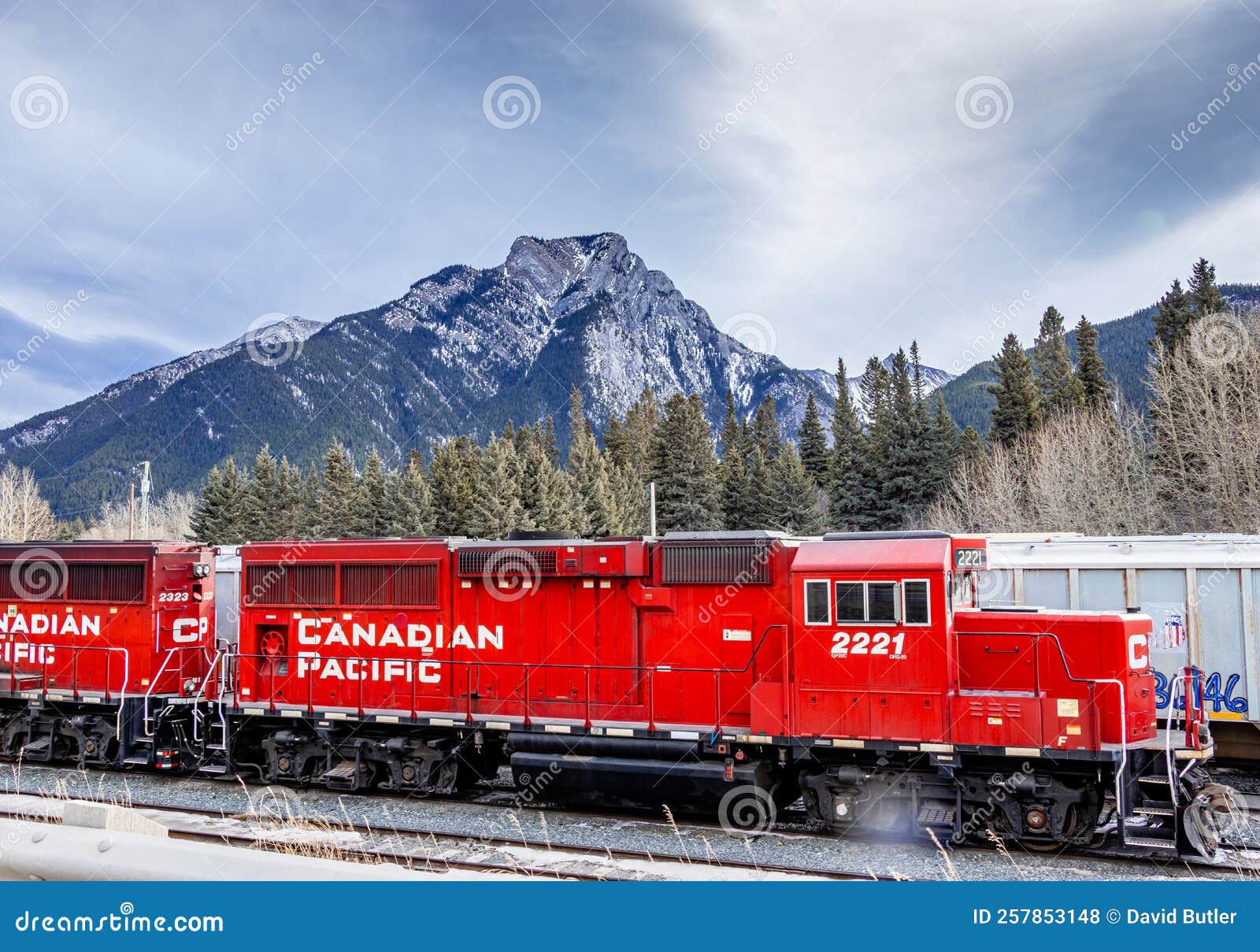 Around the Hamlet, Exshaw, Alberta, Canada Stock Photo - Image of ...