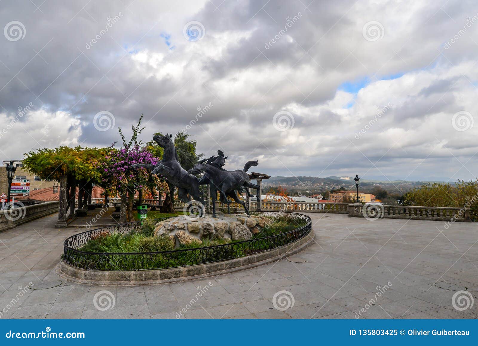 In and around Tui - Spain editorial image. Image of religion - 135803425