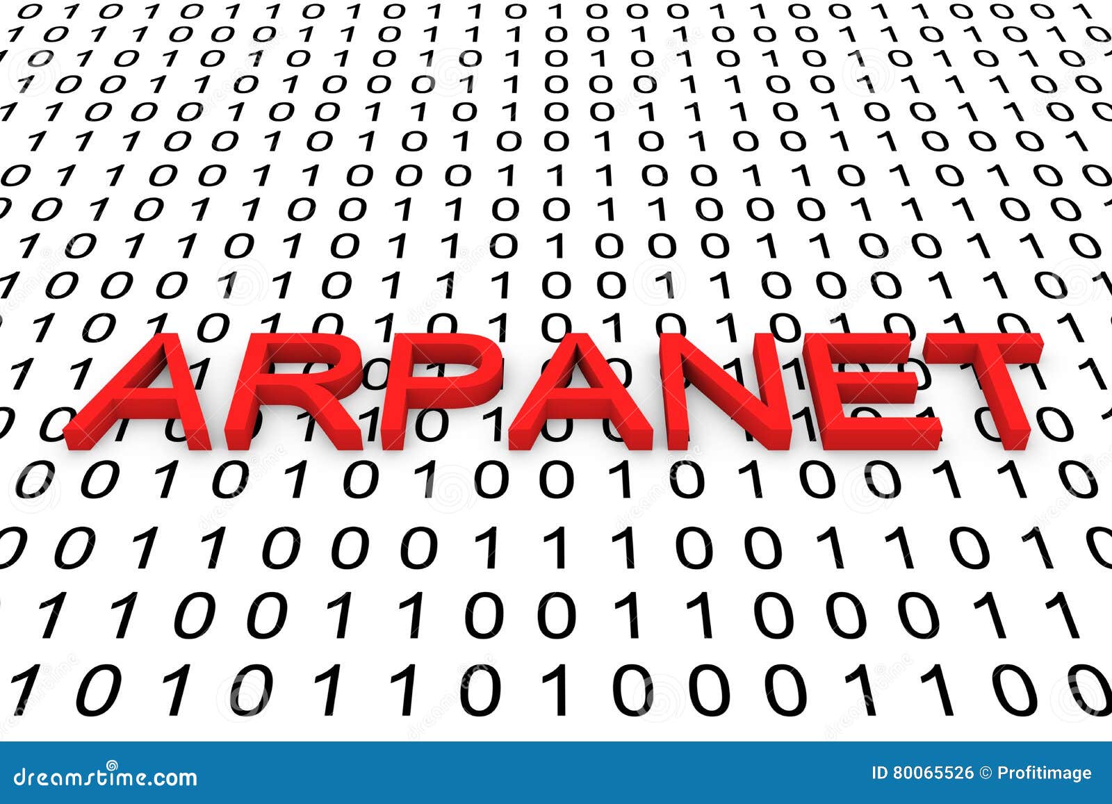 ARPANET stock illustration. Illustration of data, binary - 80065526