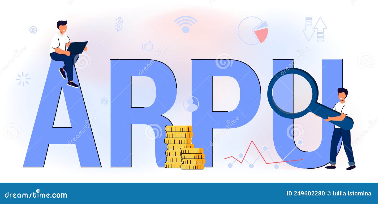 ARPU Acronym Average Revenue Per User Total Revenue Divided by Number ...