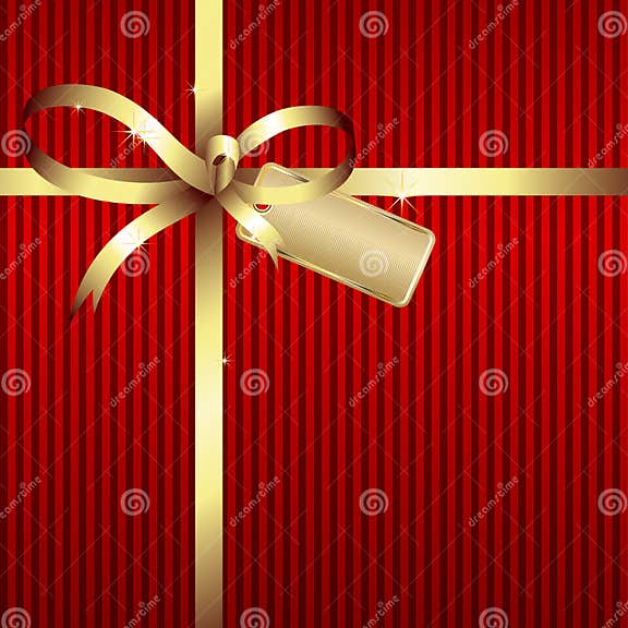 Arqueamiento de oro ilustración del vector. Ilustración de arqueamiento ...