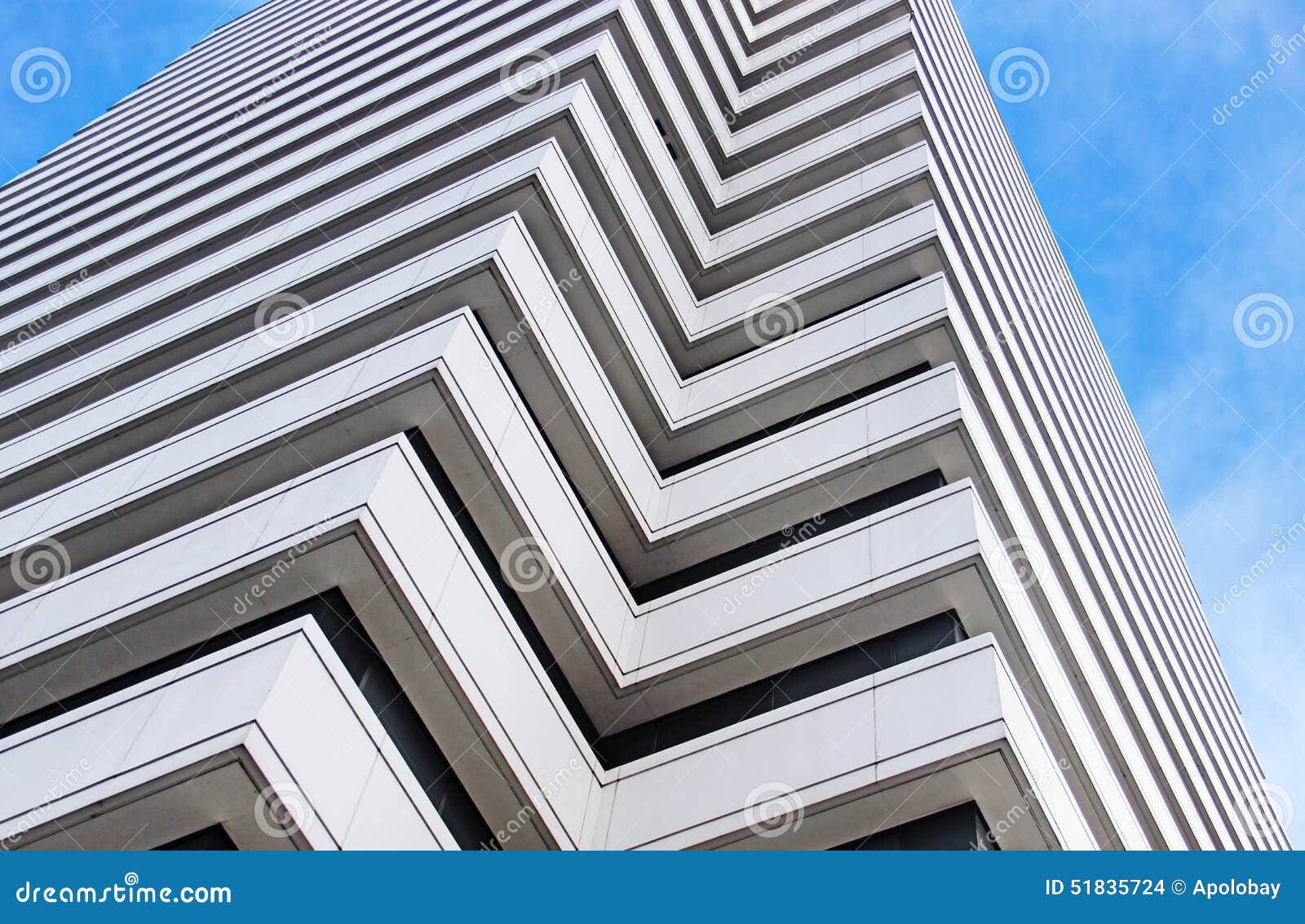 Arquitectura Abstracta De Un Edificio Moderno Foto de archivo - Imagen ...