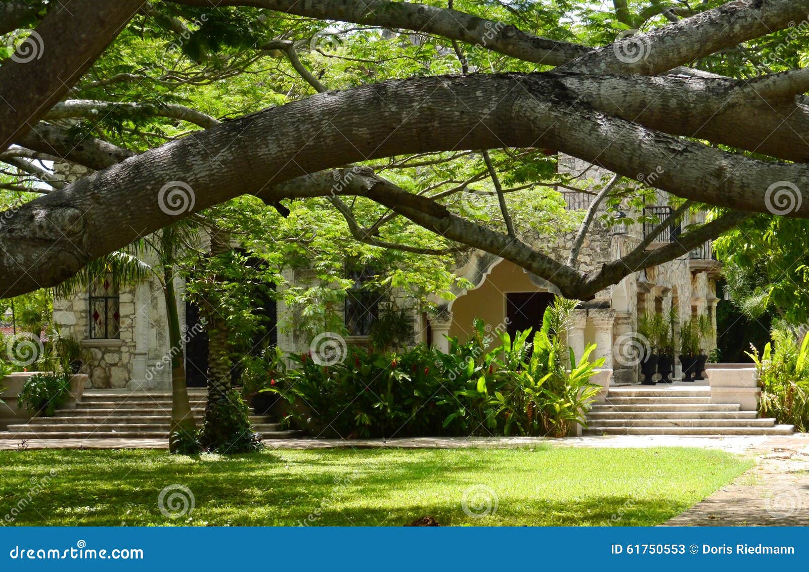 Arquitectura Colonial De La Casa De Merida Mexico Imagen de archivo ...