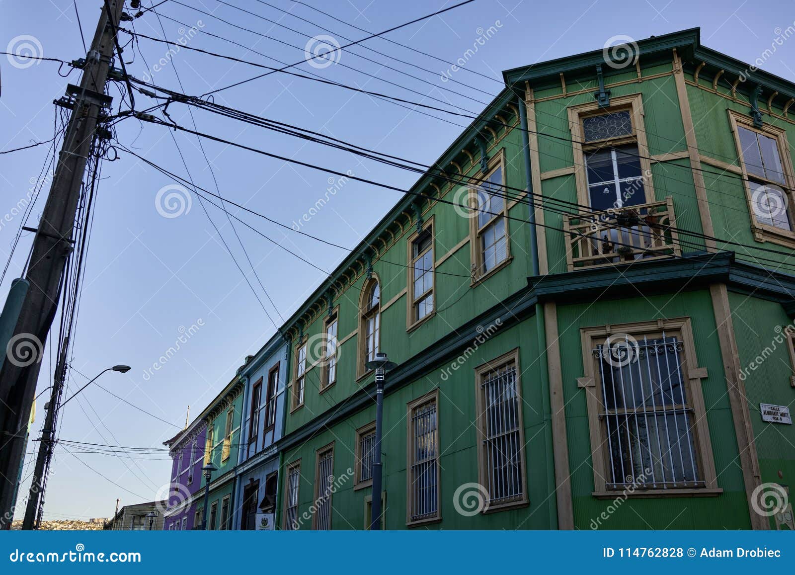 Arquitectura Colonial En Valparaiso Chile Foto de archivo editorial ...