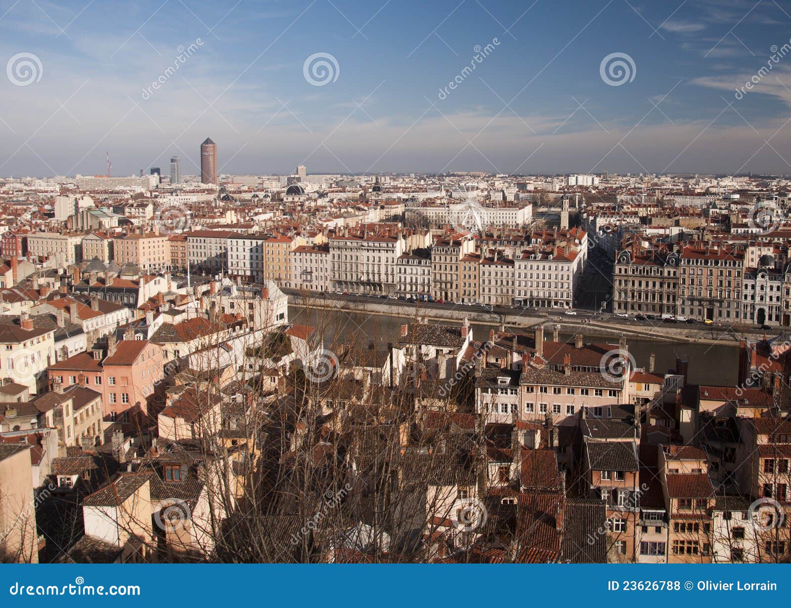 Arquitectura Da Cidade De Lyon - France Foto de Stock - Imagem de cenas ...