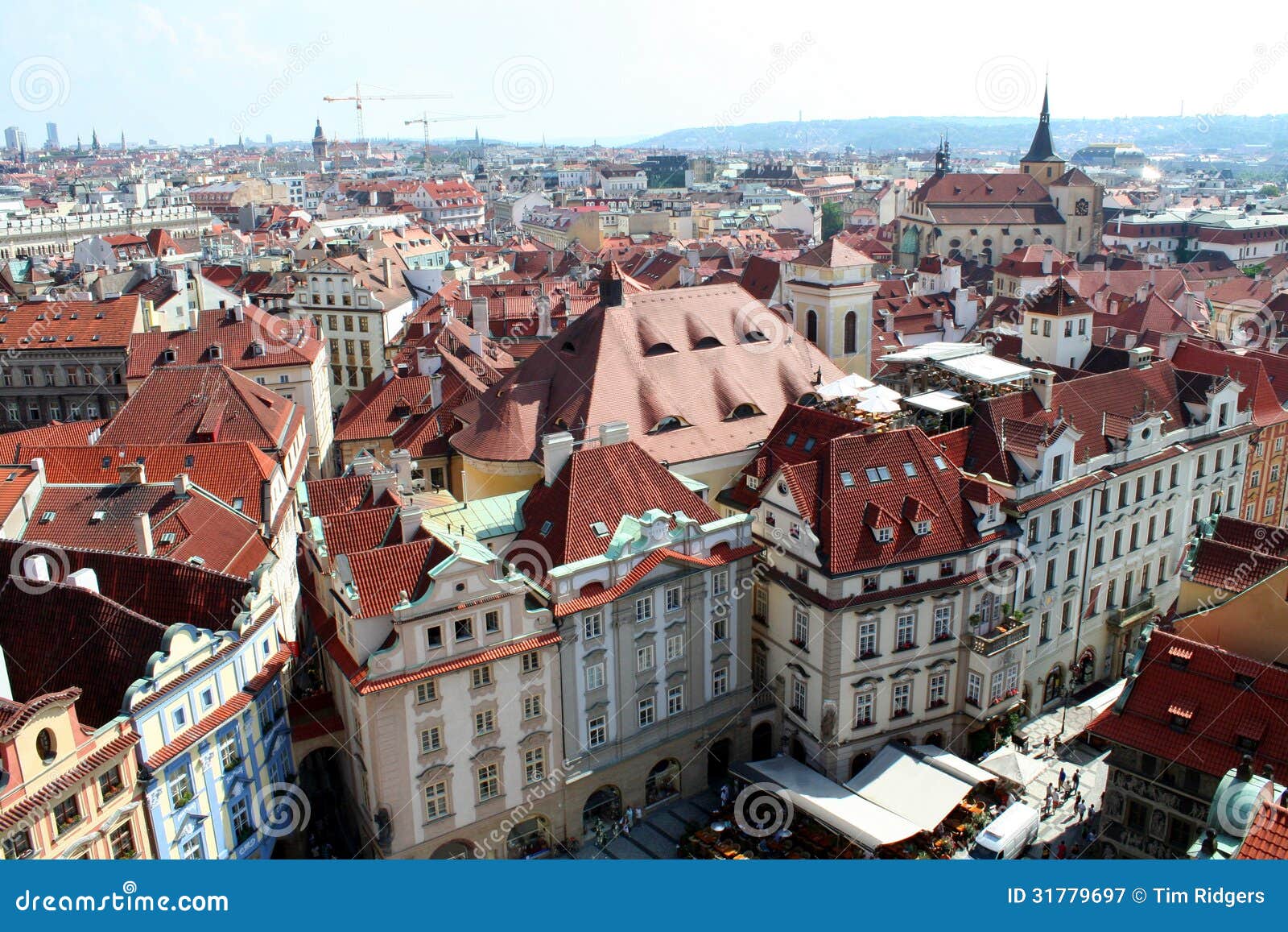 Arquitectura Da Cidade De Praga Imagem de Stock - Imagem de velho ...