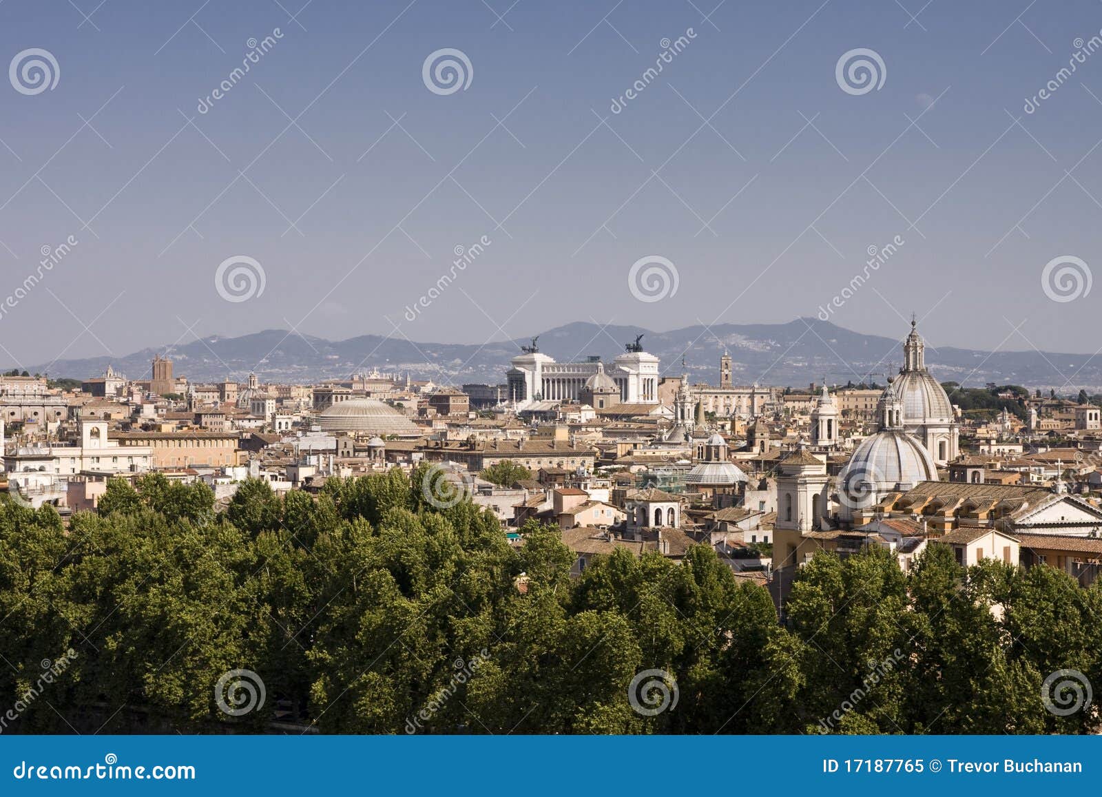 Arquitectura Da Cidade De Roma Imagem de Stock - Imagem de paisagem ...