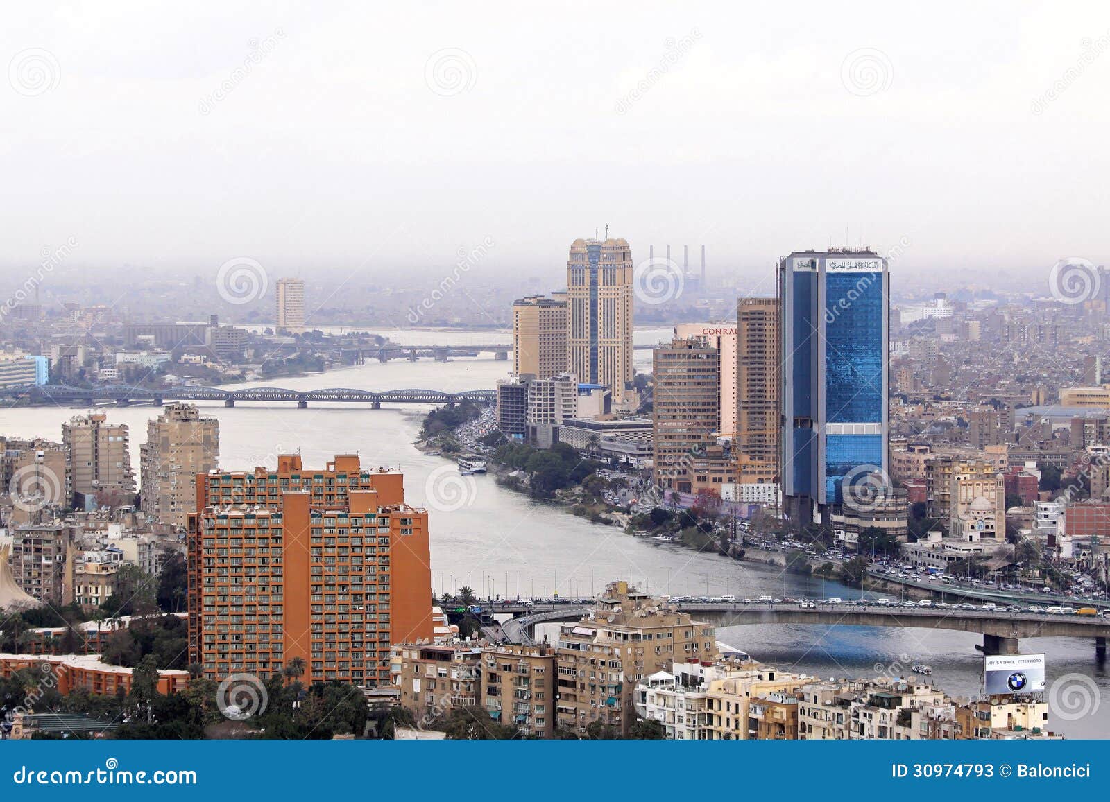 Arquitectura Da Cidade Do Cairo Foto de Stock Editorial - Imagem de ...