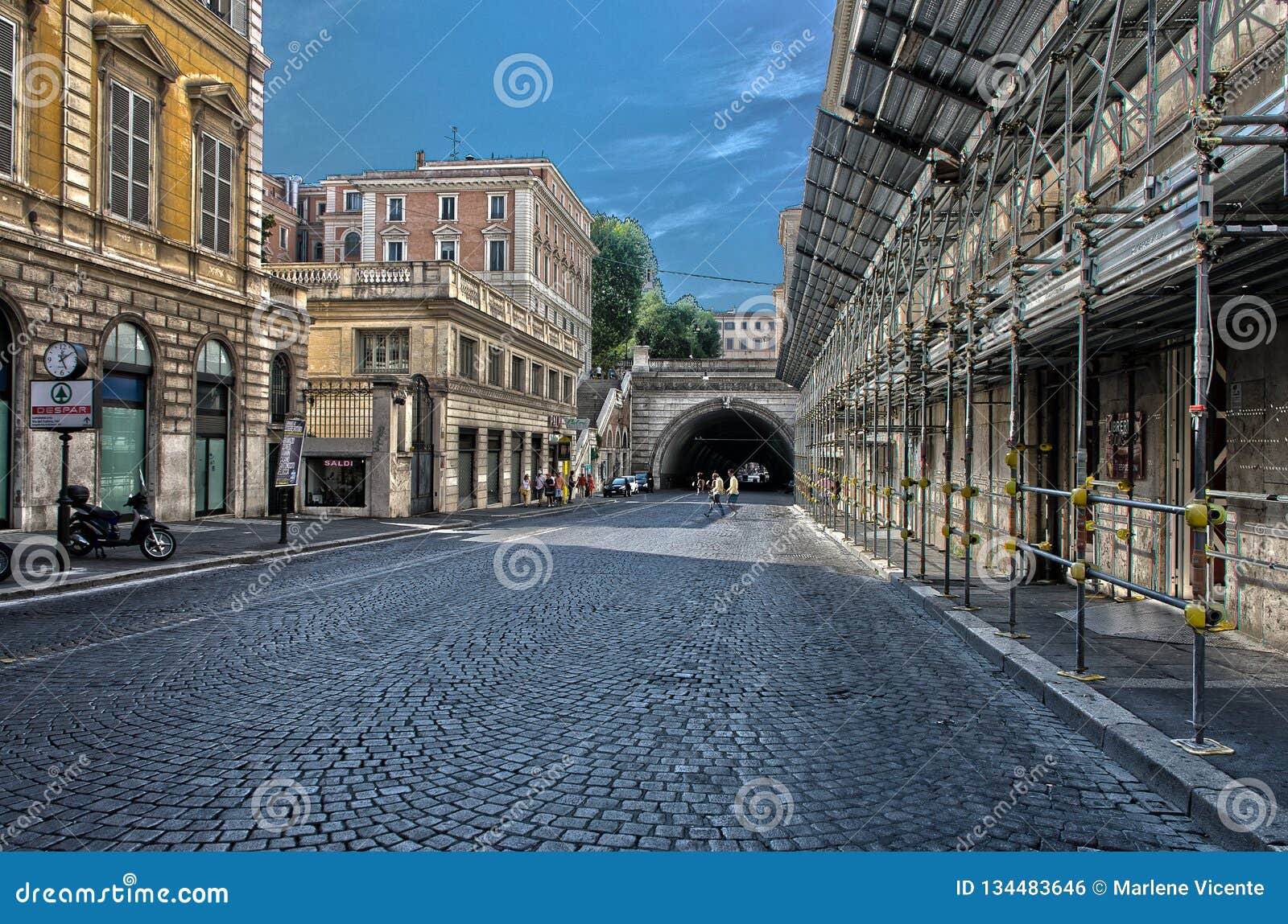 Arquitectura De Las Calles De Roma Italia Foto editorial - Imagen de ...