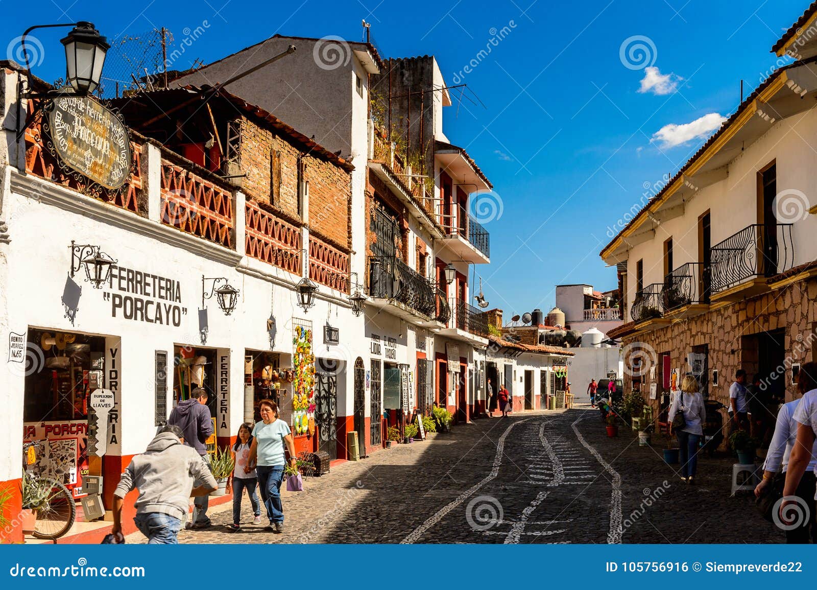 Arquitectura De Taxco, México Foto editorial - Imagen de estructura ...