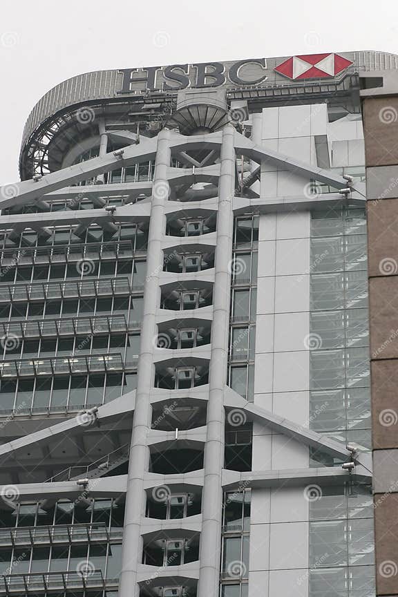 Arquitectura Hsbc Edificio En Hong Kong 15 De Mayo De 2005 Foto de ...