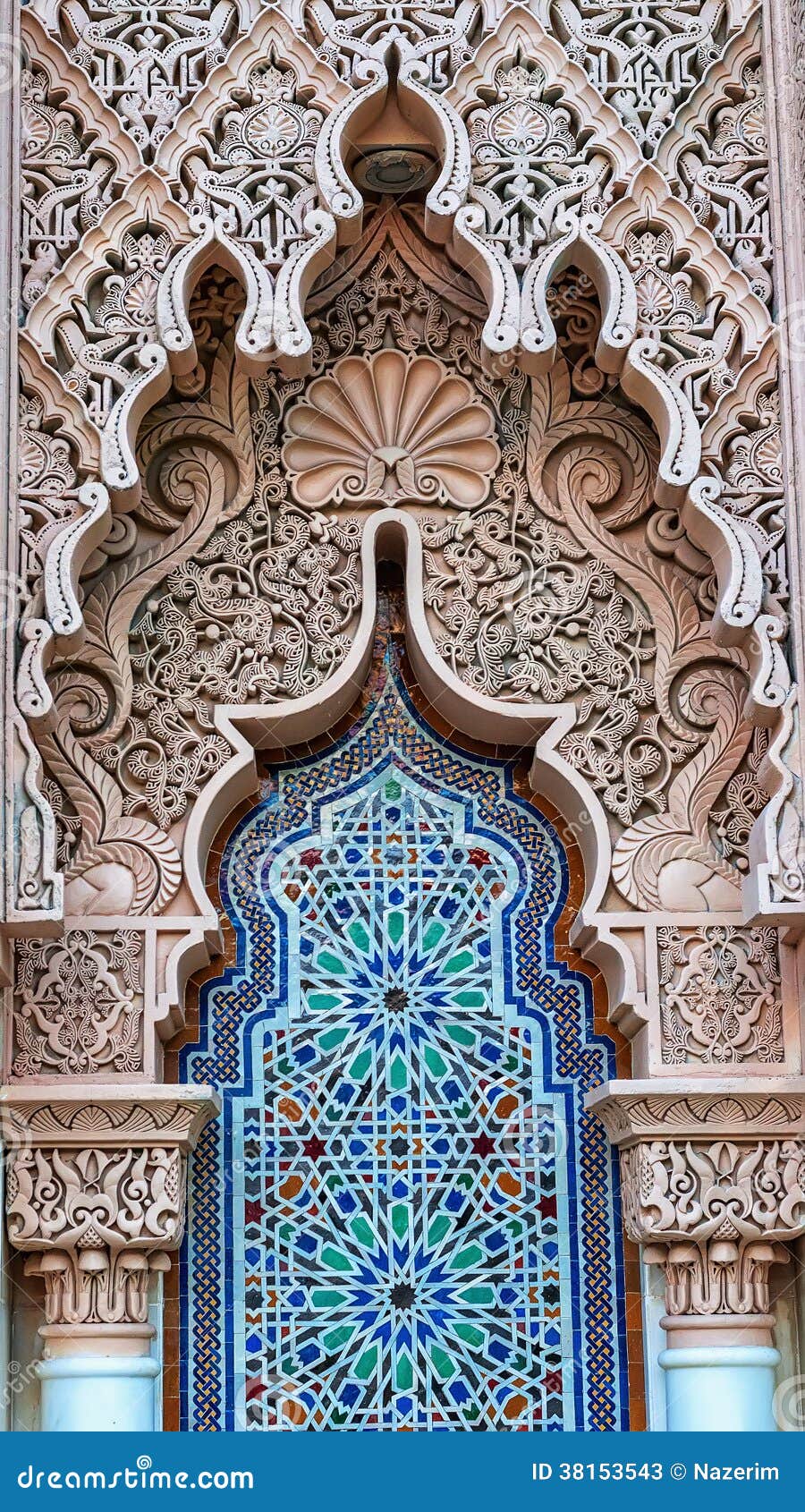 Arquitectura Marroquí Fotos de archivo - Imagen: 38153543