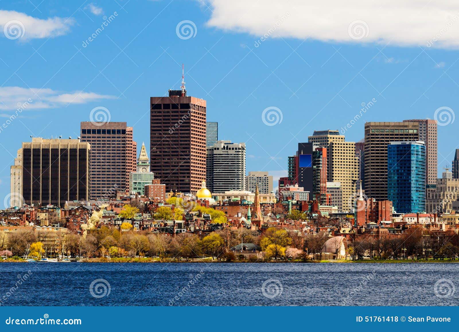 Arquitetura Da Cidade De Boston Foto de Stock - Imagem de américa ...