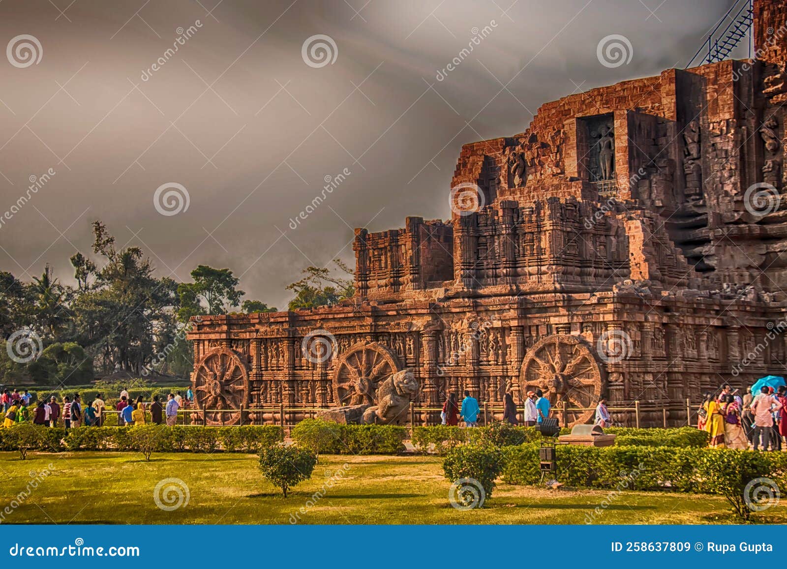 Arquitetura Do Templo Solar Do Konark Imagem de Stock Editorial ...