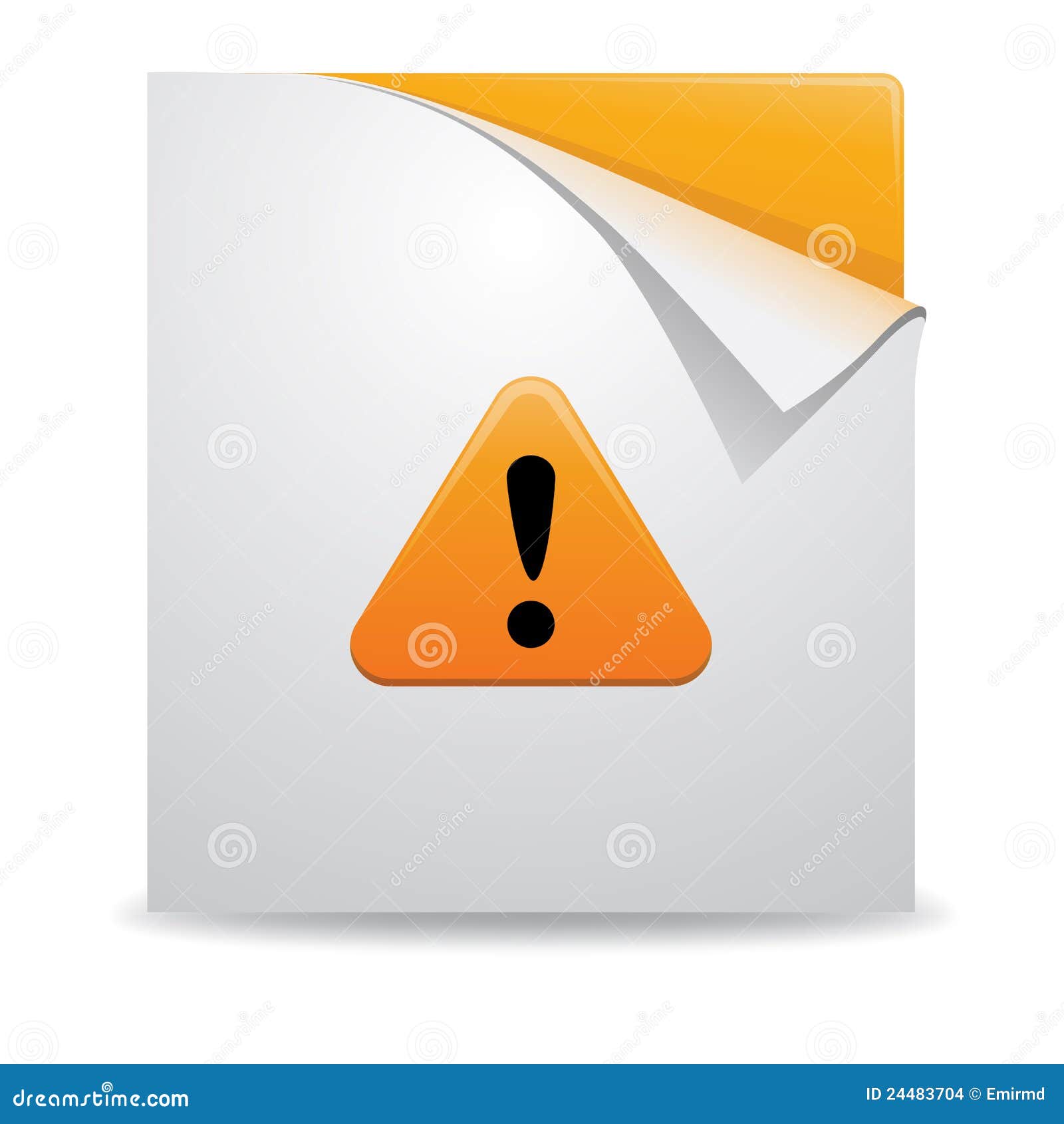 Arquivo corrompido ilustração stock. Ilustração de vetor - 24483704