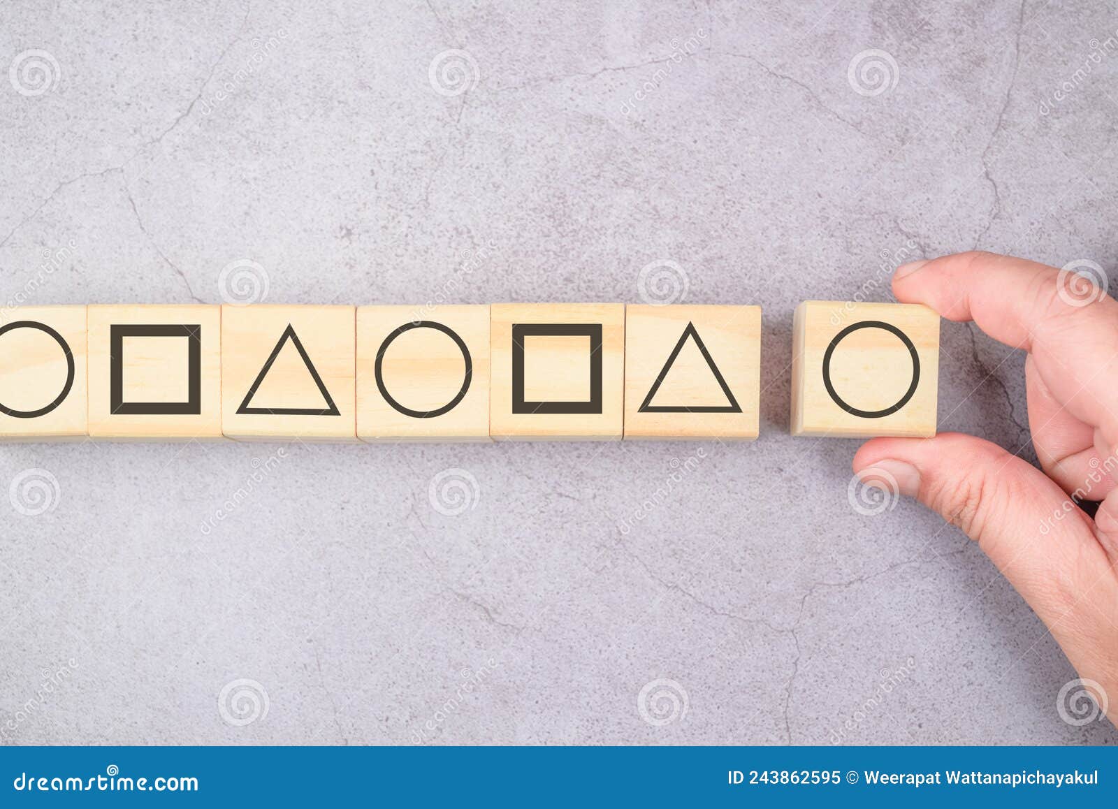 Geometry Logic and IQ Test Concept Stock Image - Image of intellectual ...