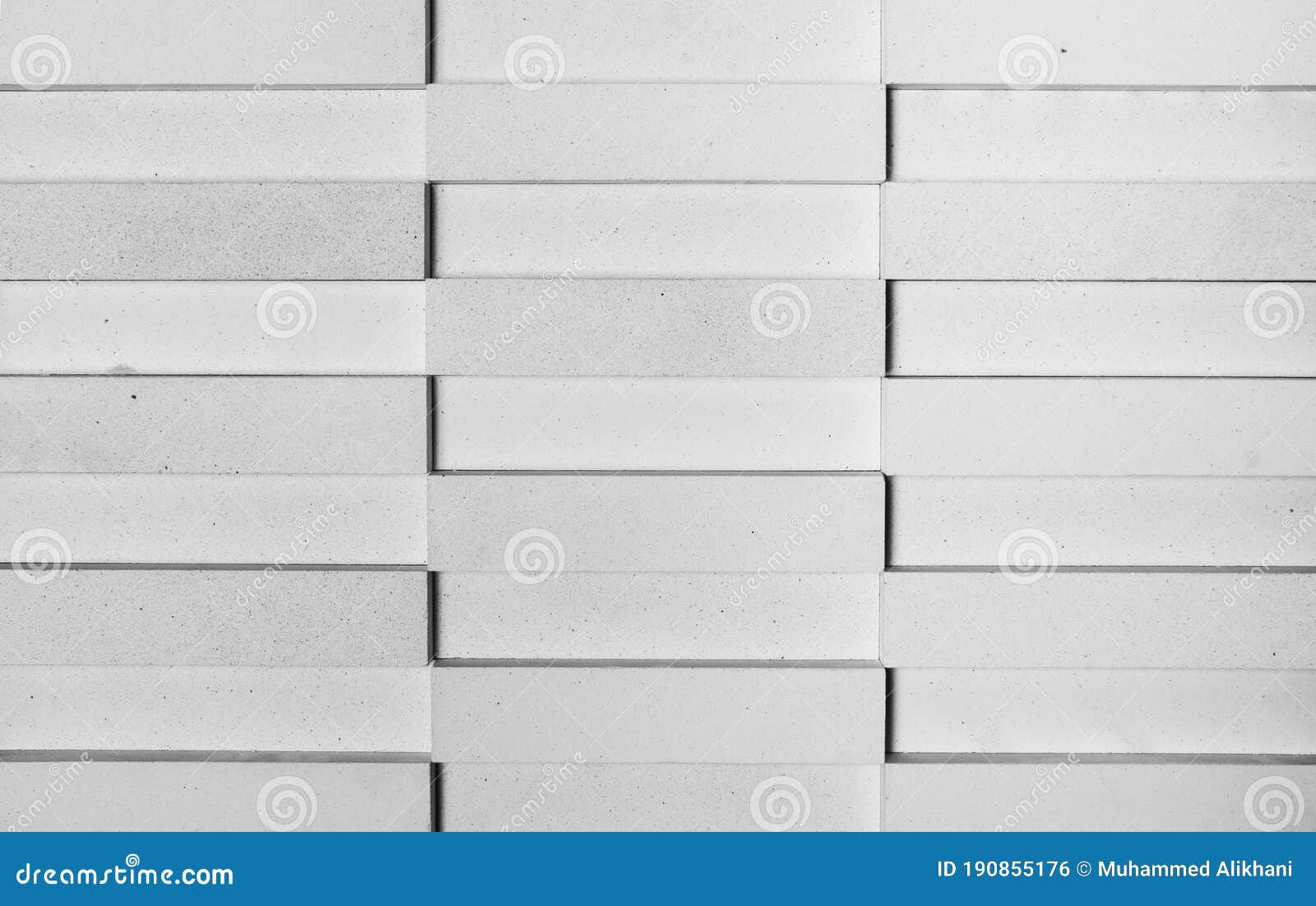 Arrange the Rough Brick with a Slit. Stock Photo - Image of building ...