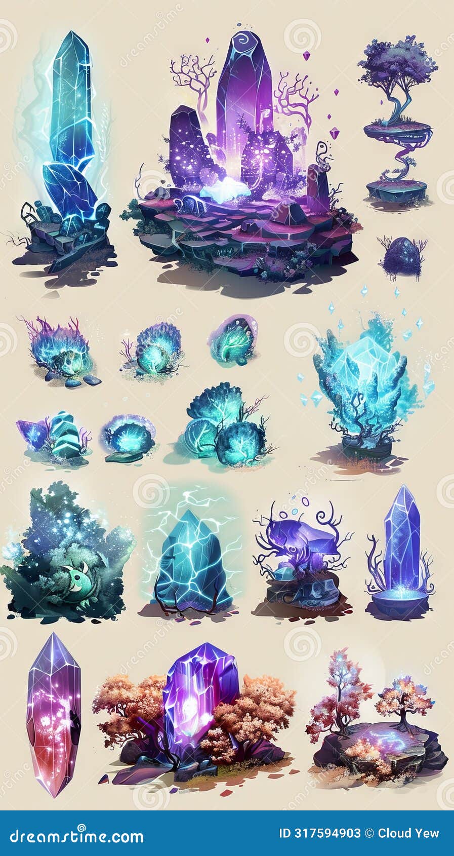 Arranged Elements for Clear Visual Flow Stock Illustration ...