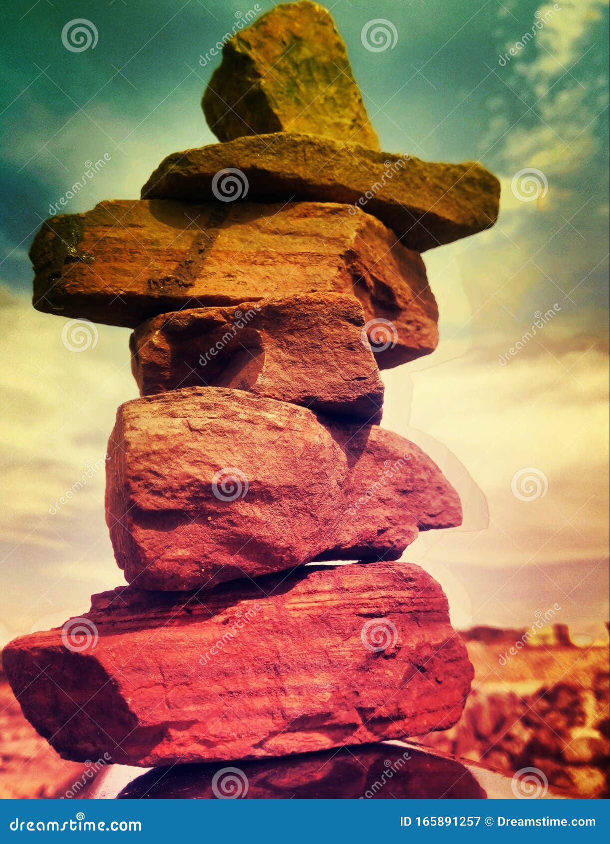 Arranged rocks stock image. Image of track, rocks, arranged - 165891257