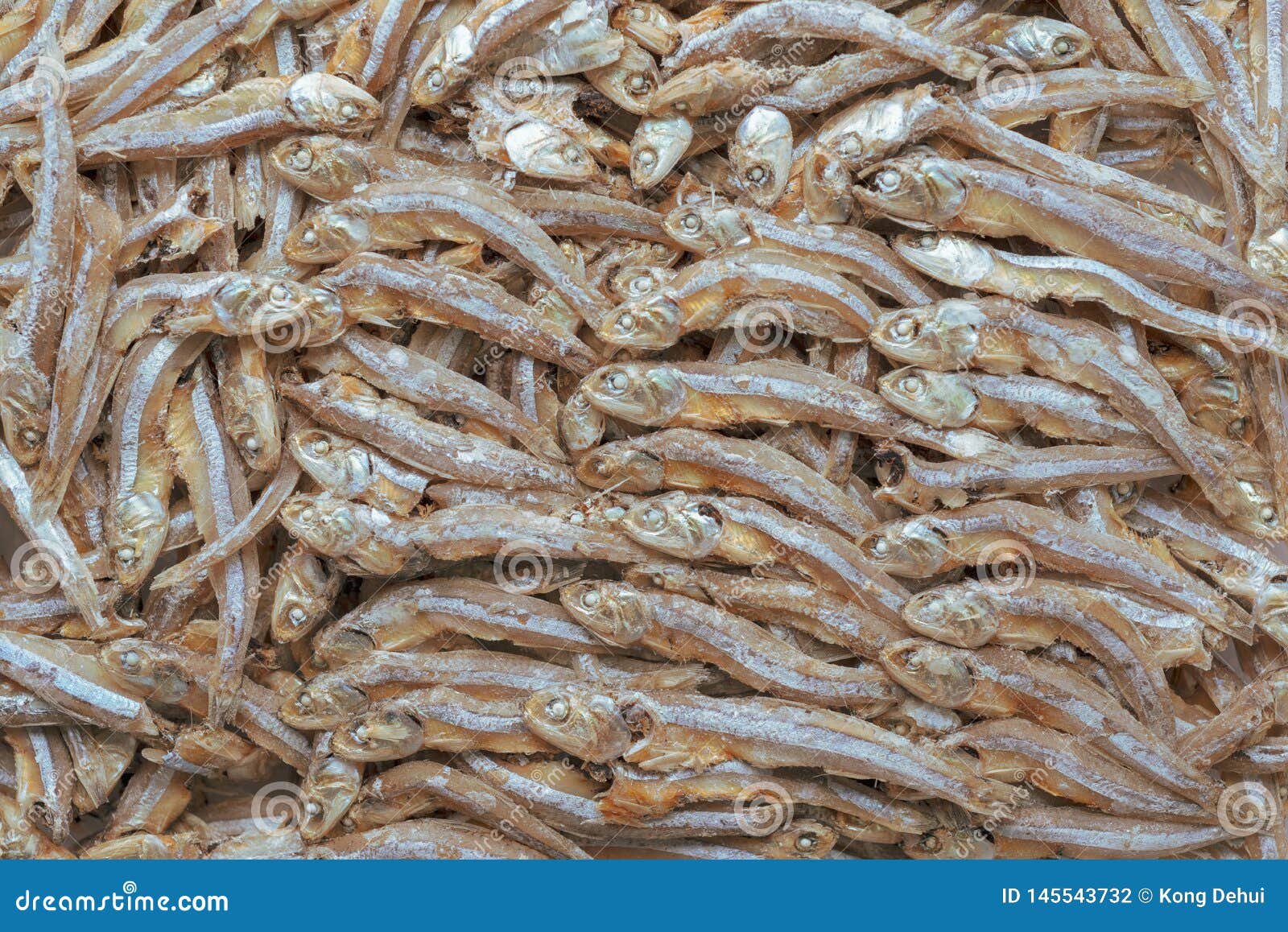 Arranged Small Dried Fish Pattern Stock Photo - Image of healthy, pile ...