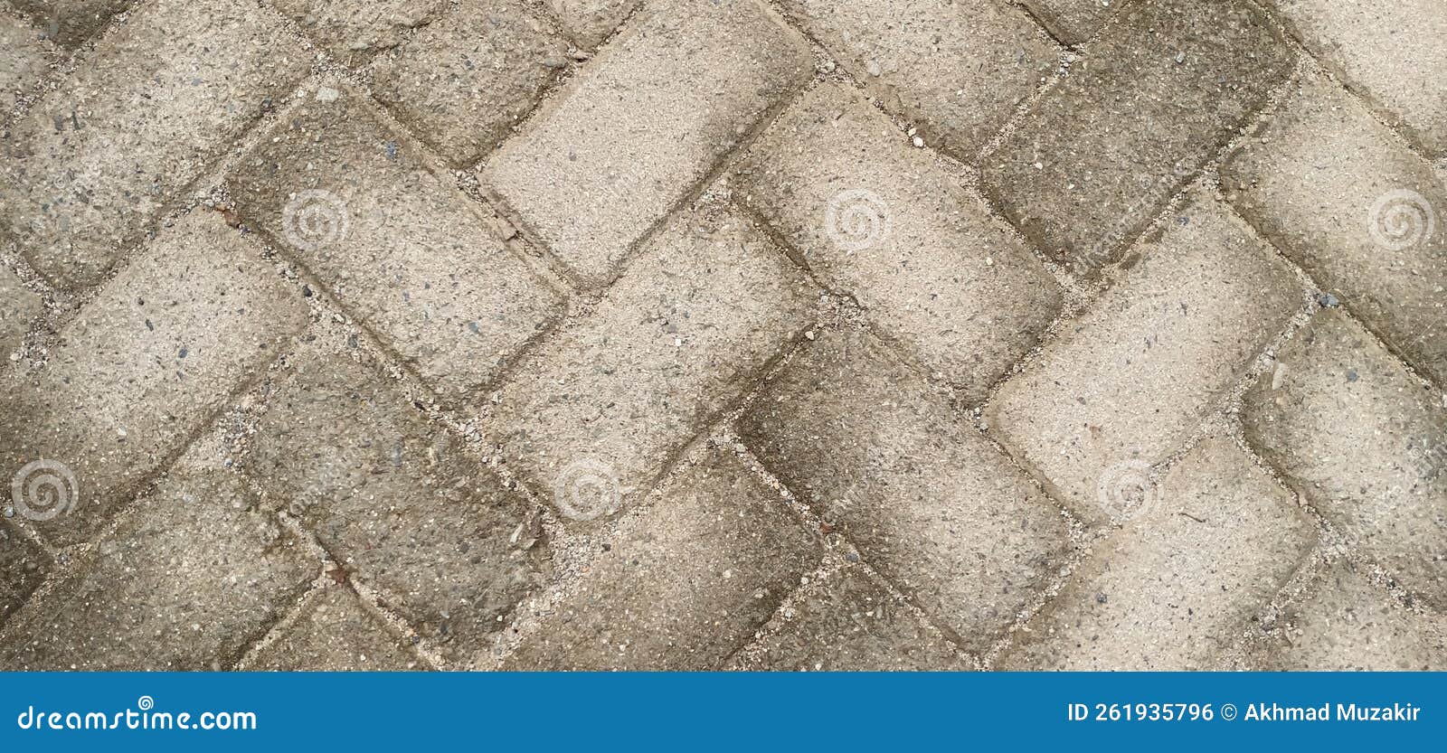 Arrangement of Bricks in Th Yard of the House Stock Photo - Image of ...