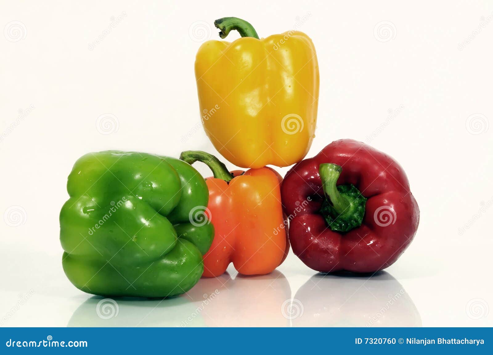 Arrangement of capsicums stock photo. Image of bell, nourishing - 7320760