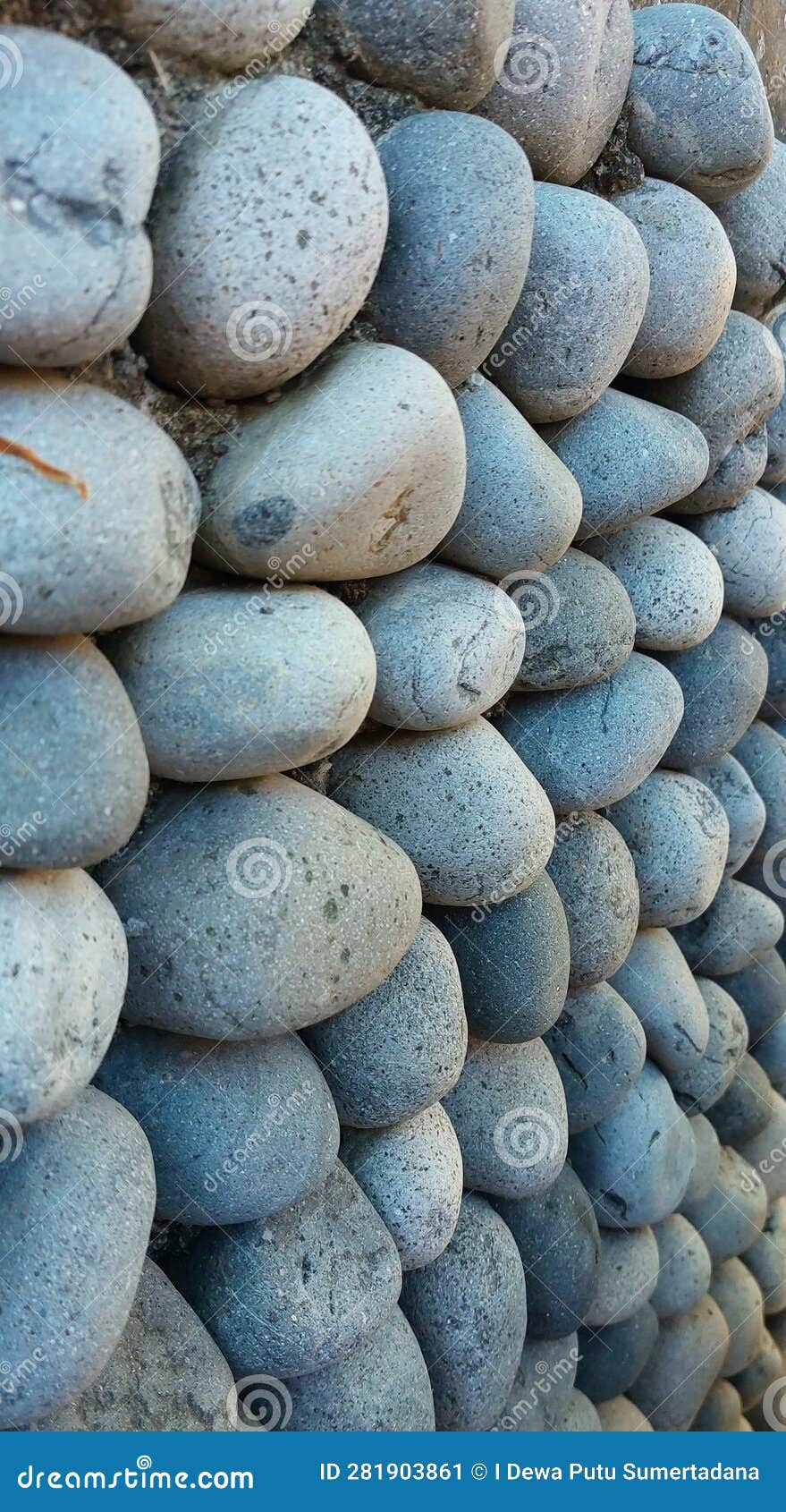 The Arrangement of River Stones on Building Foundations in the Bali ...
