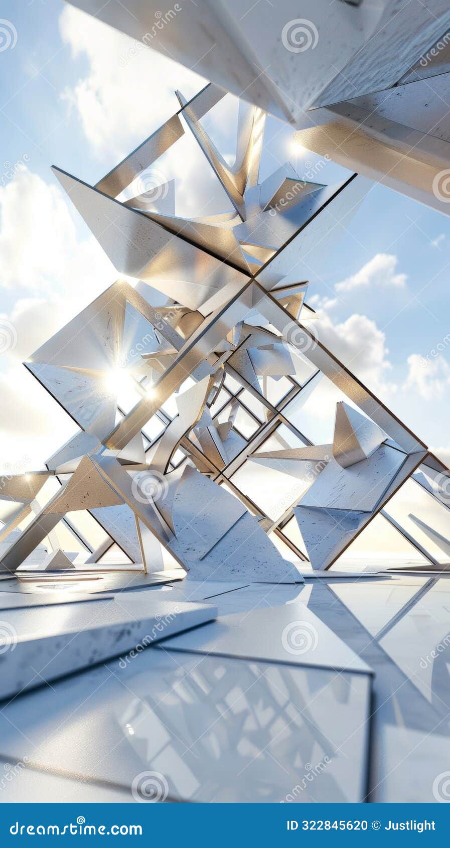 An Arrangement of Symmetrical Tetrahedrons Forming a Stable and ...