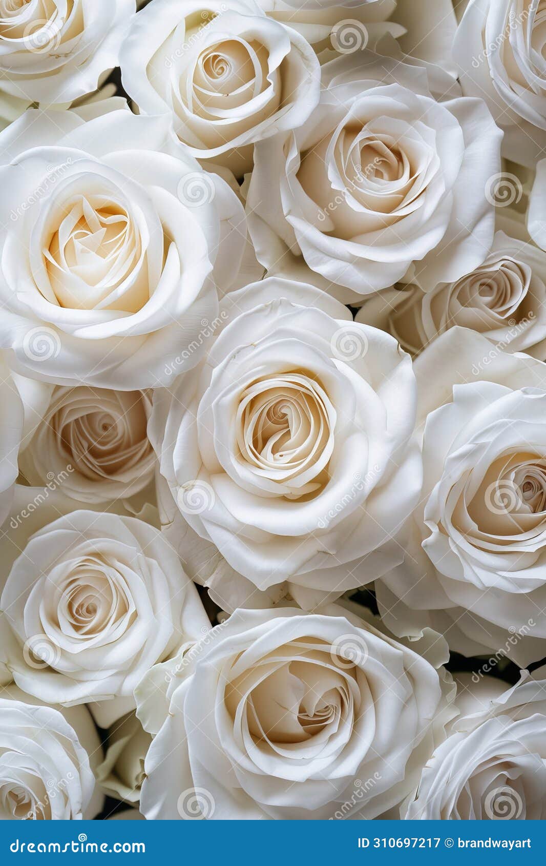 Arrangement of White Roses stock illustration. Illustration of wedding ...