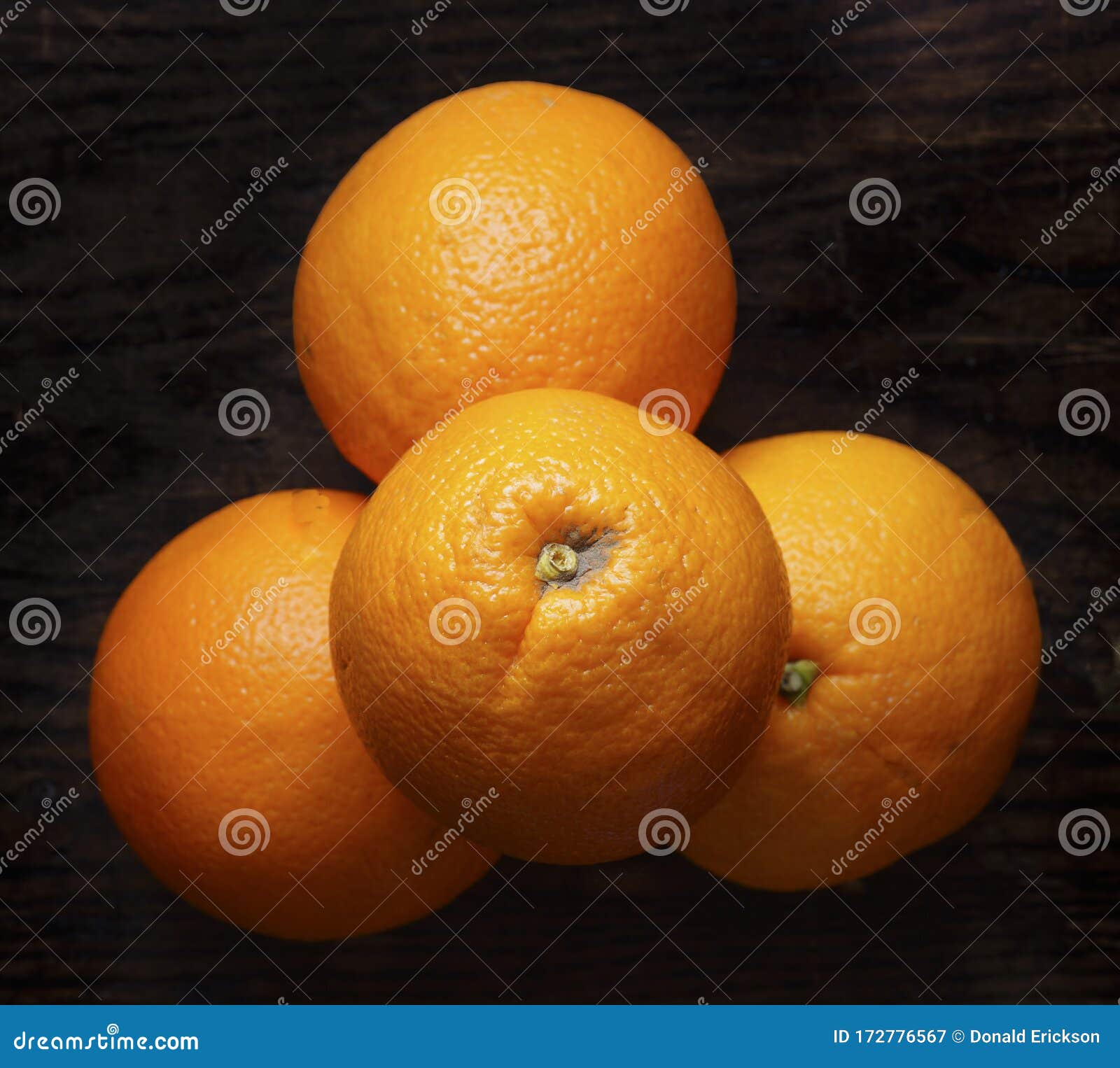 Naval Oranges on Wood Background Stock Image - Image of design ...