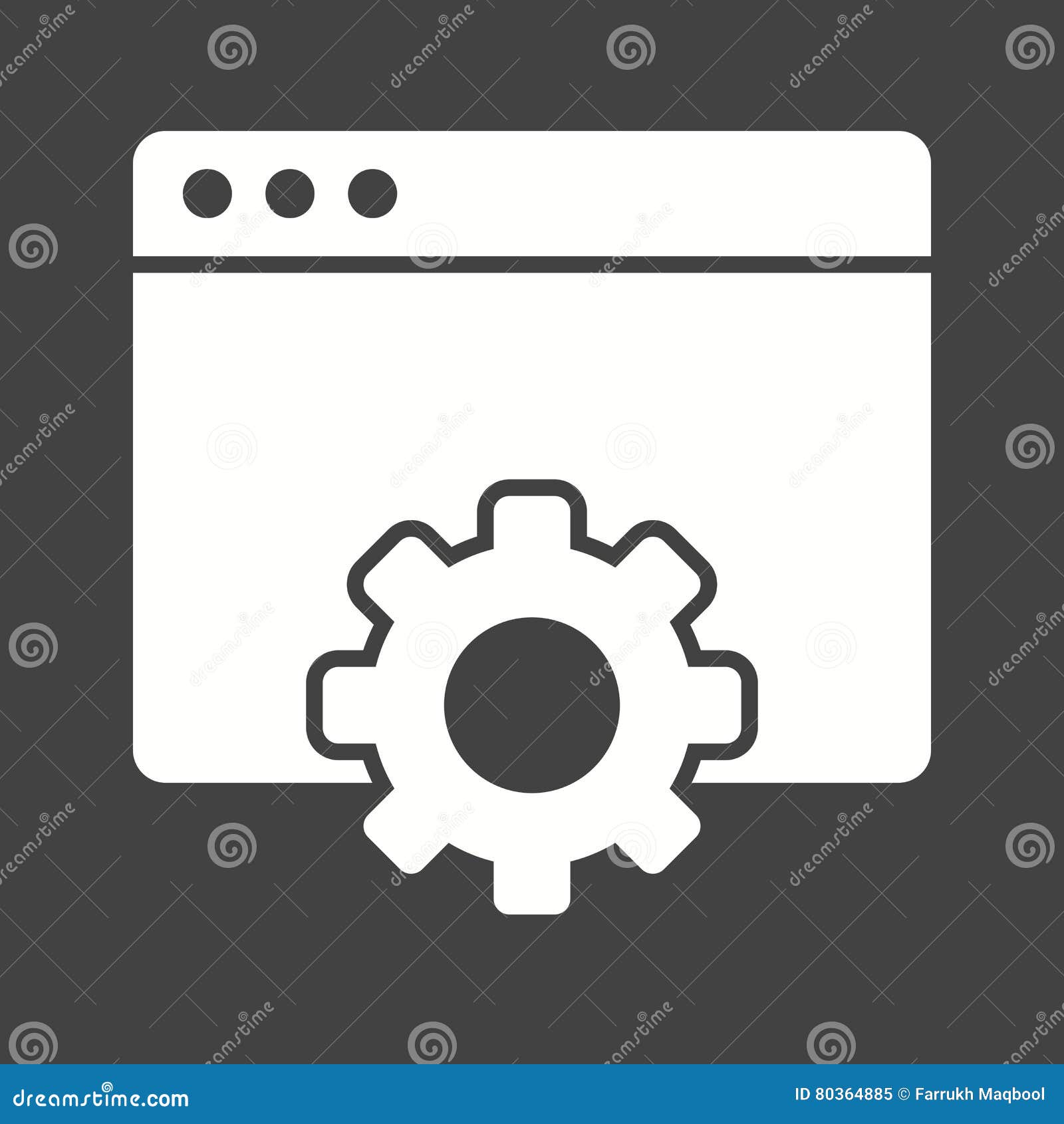 Arrangements de navigateur illustration de vecteur. Illustration du ...