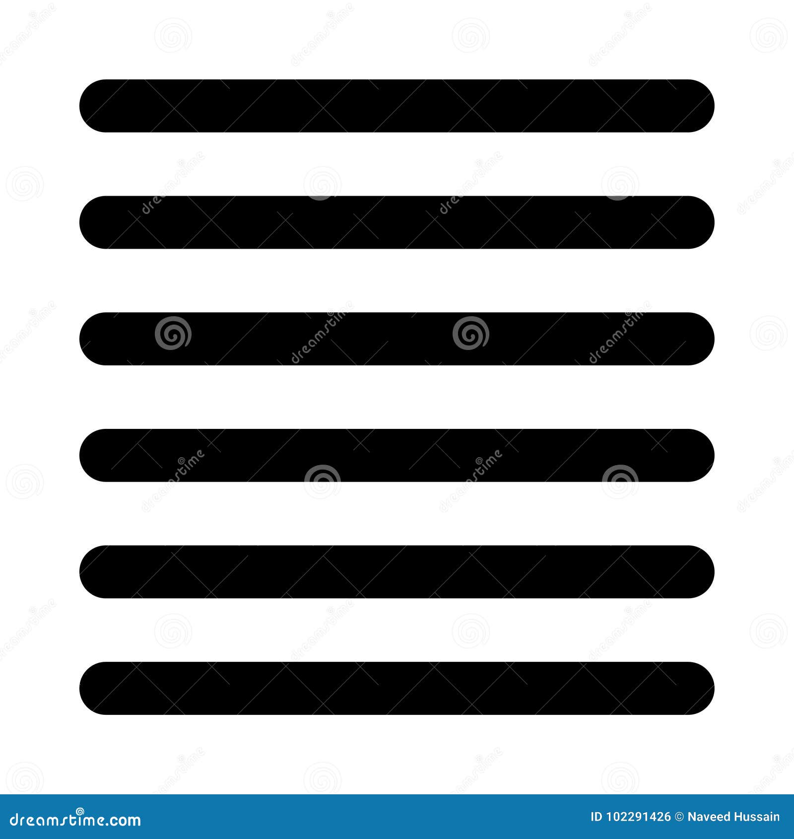 Arrangera I Rak Linje Symbolen Vektor Illustrationer - Illustration av ...