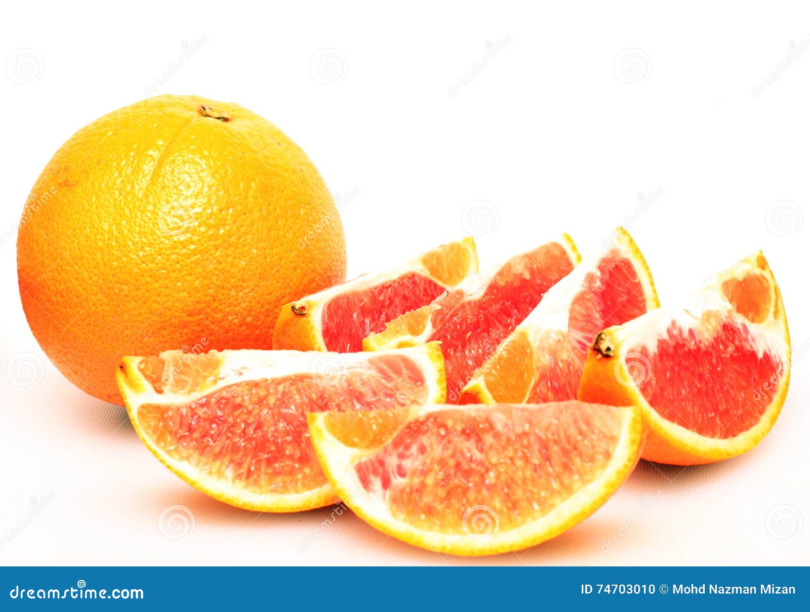 Arrangez Admirablement Les Tranches D'orange Photo stock - Image du ...