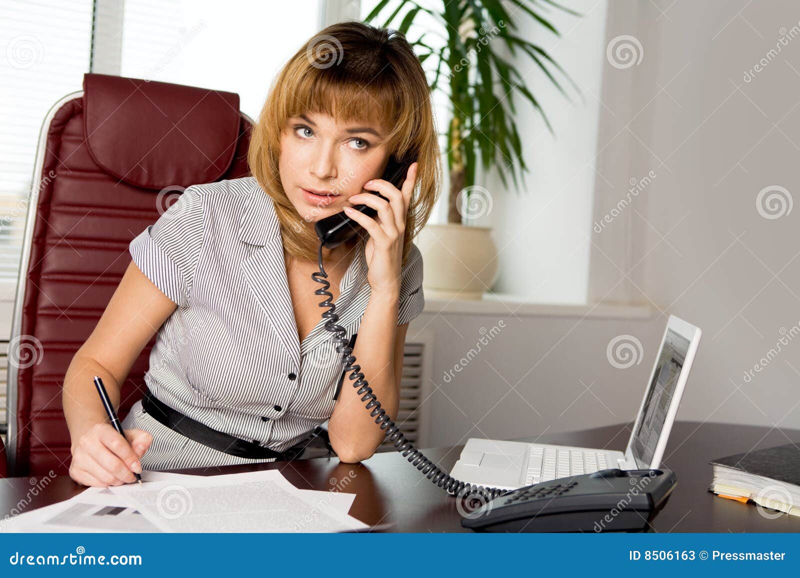 Arranging an appointment stock image. Image of calling - 8506163