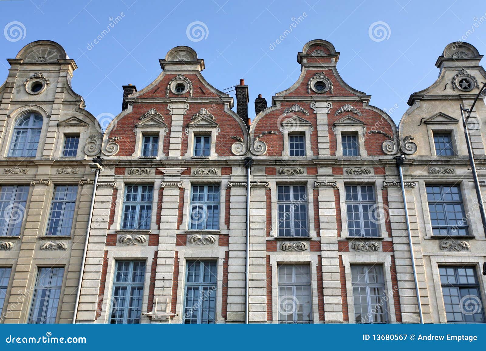 Arras Main Square in France Stock Image - Image of western, arras: 13680567