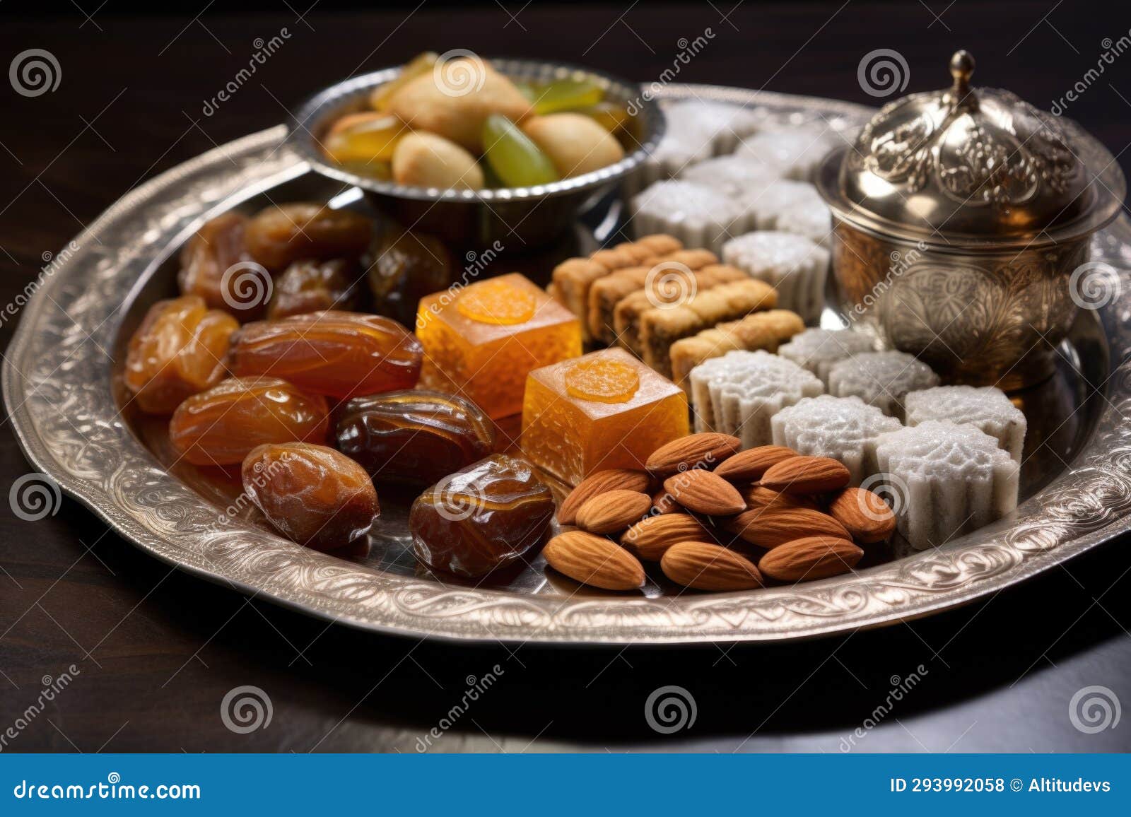 Arabic Sweets Vector Illustration Set | CartoonDealer.com #138426150
