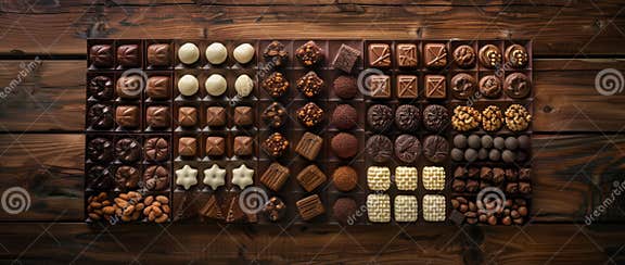 An Array of Assorted Chocolate Bars, Including White, Milk, and Dark ...