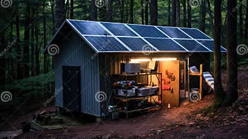 Array Battery Backup Systems Stock Illustration - Illustration of ...