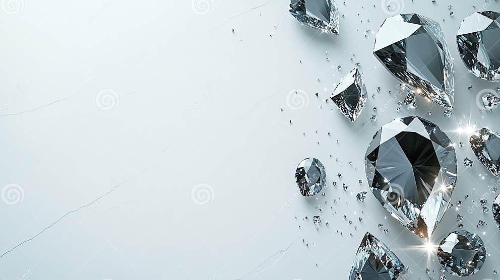 An Array of Black Diamonds and Rhinestones is Elegantly Displayed ...