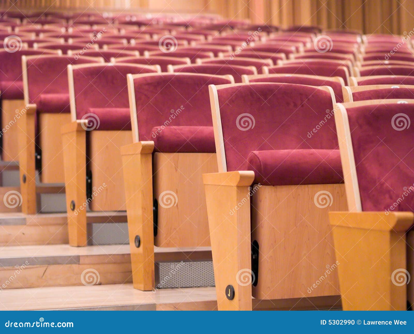 Array of Chairs stock photo. Image of large, descend, steps - 5302990