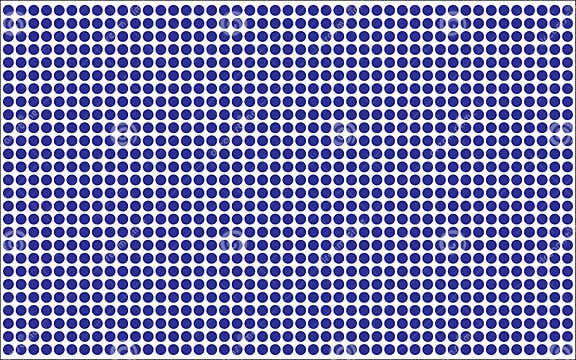 Bullet Blue Array on White Background, Symbol Recheck Covid19 Pass ...