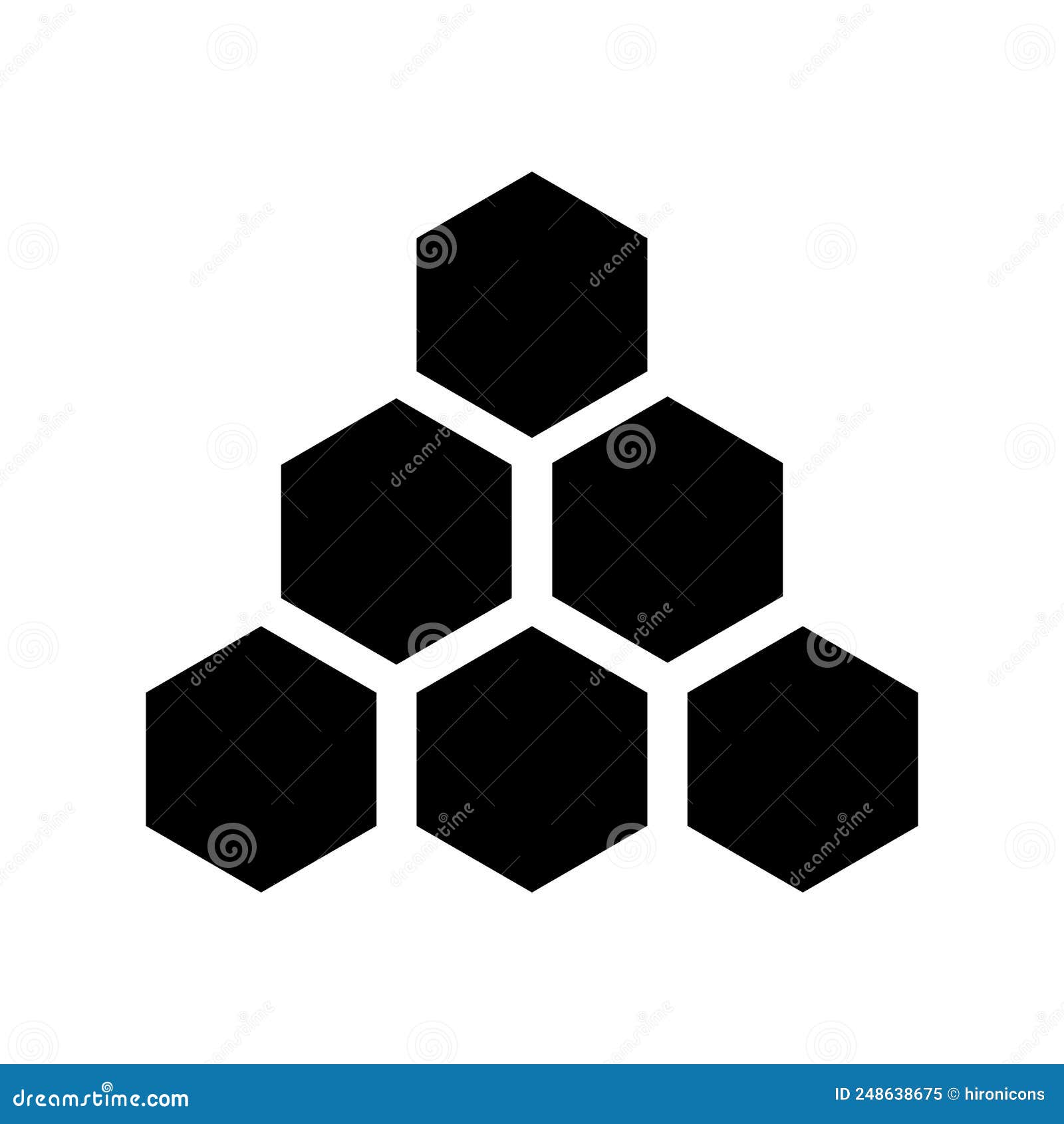 Array, Data, Olap Icon. Black Vector Graphics Stock Illustration ...