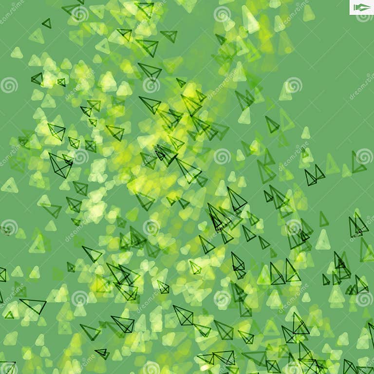 Array with Dynamic Emitted Particles. Abstract Background. Bokeh Effect Stock Vector ...