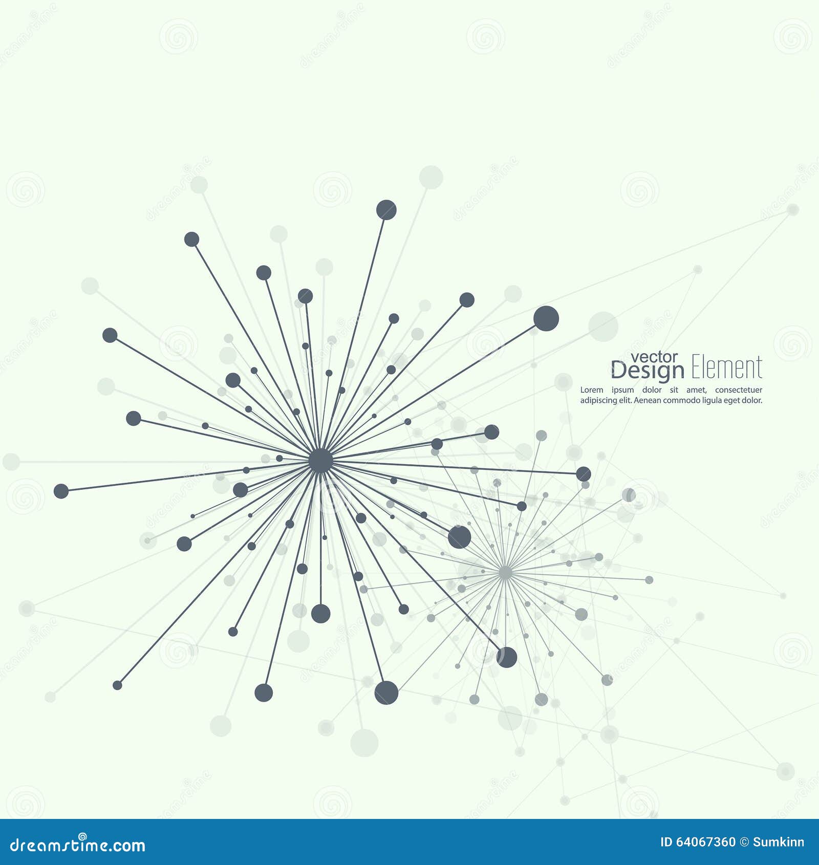Array With Dynamic Emitted Particles Stock Vector Illustration Of Mesh Lattice 64067360 0985