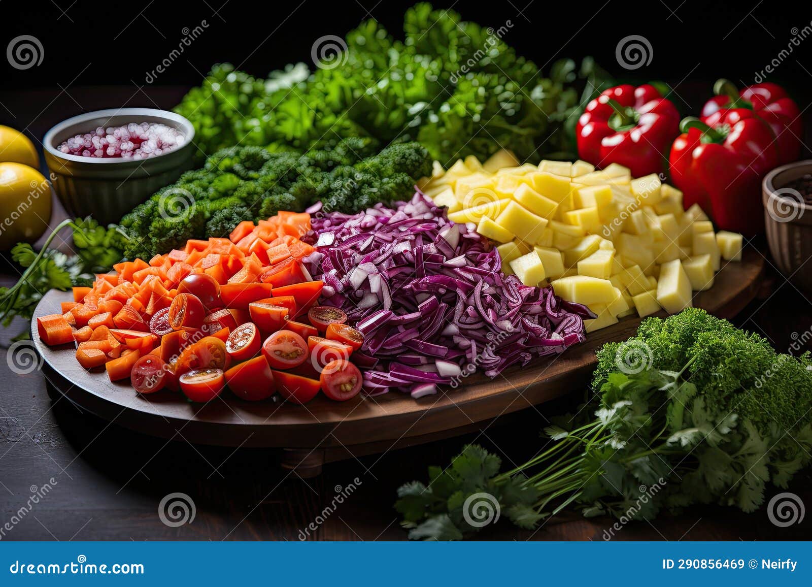 Array of fresh vegetables stock image. Image of closeup - 290856469