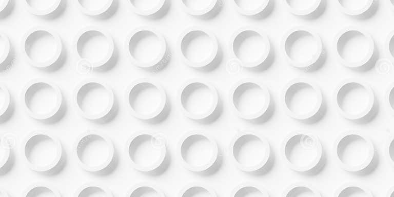 Array or Grid of Offset Spaced White Circular Rings Background ... Array or Grid of Offset Spaced White Circular Rings Background ...