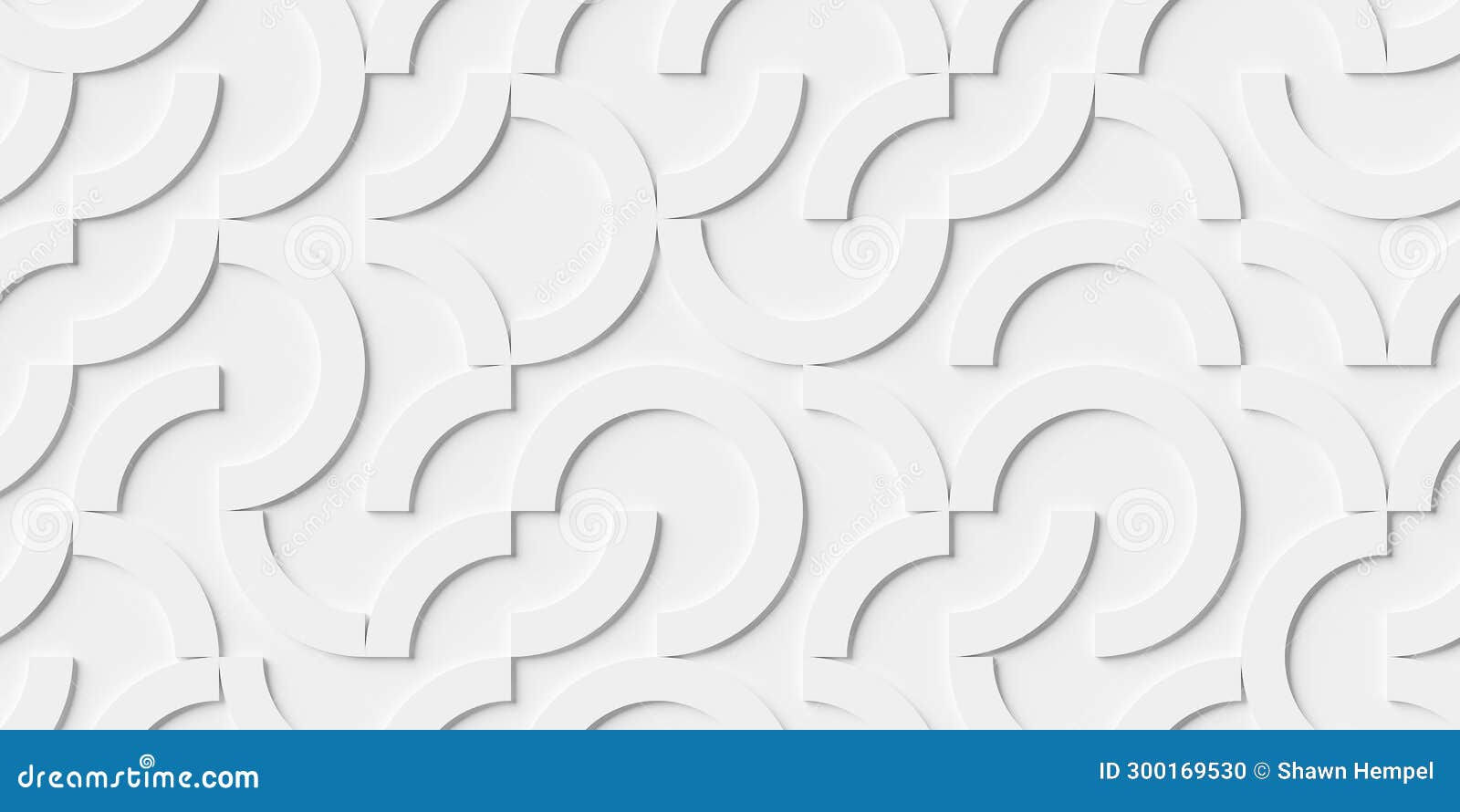 Array or Grid of Random Rotated White Partial Rings Background ...